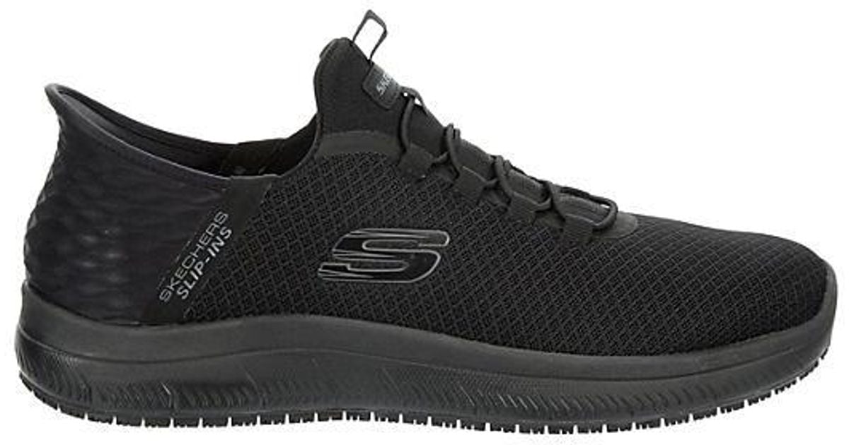 Skechers Slip-Ins Summits Colsin Slip Resistant Work Shoe Work Safety ...