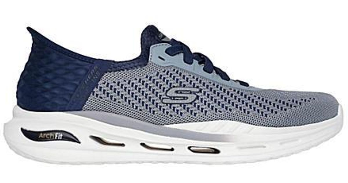Skechers Slip-Ins Orvan-Drex Sneaker Running Sneakers in Blue for Men ...