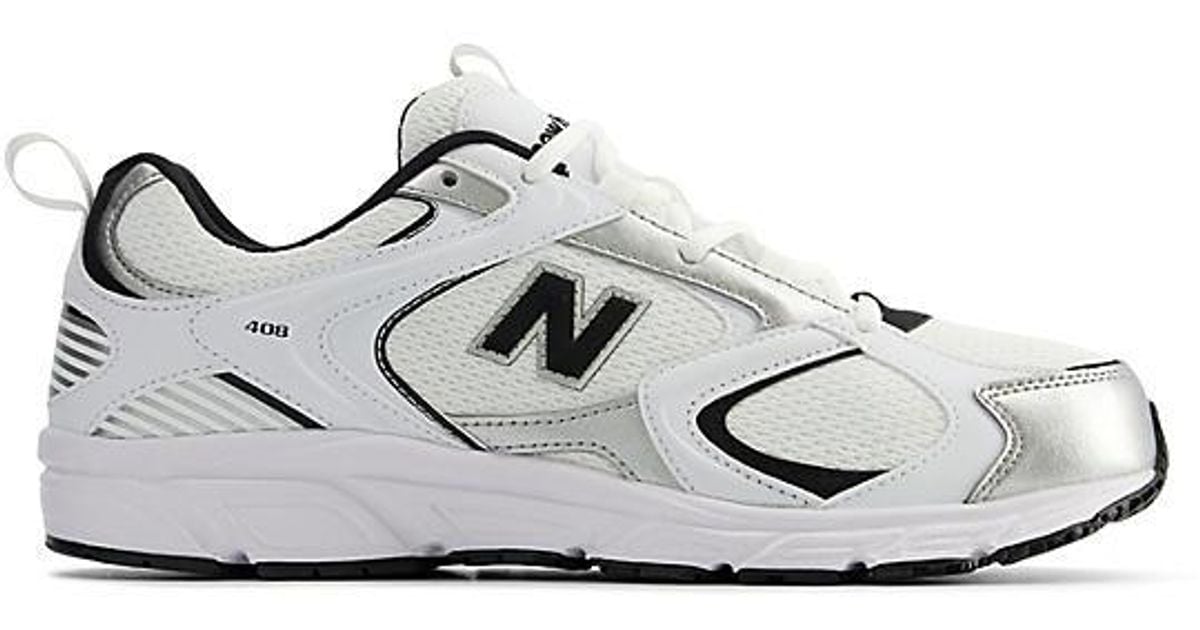 New Balance 408 Sneaker Running Sneakers in Black | Lyst