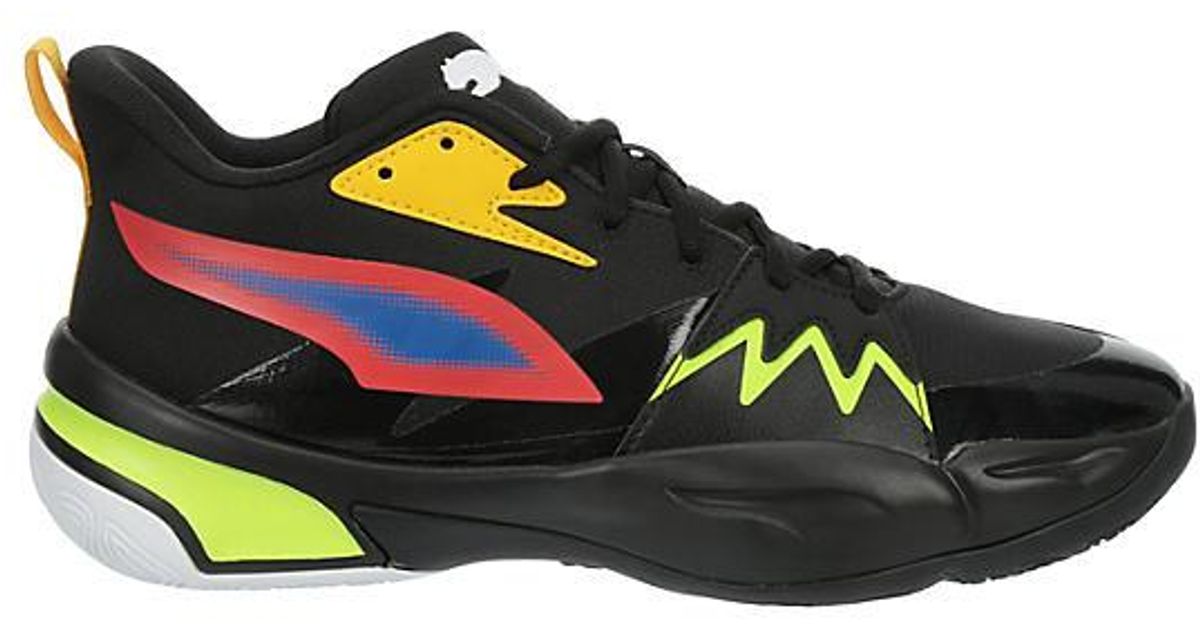 PUMA Genetics Basketball Shoe in Black for Men | Lyst