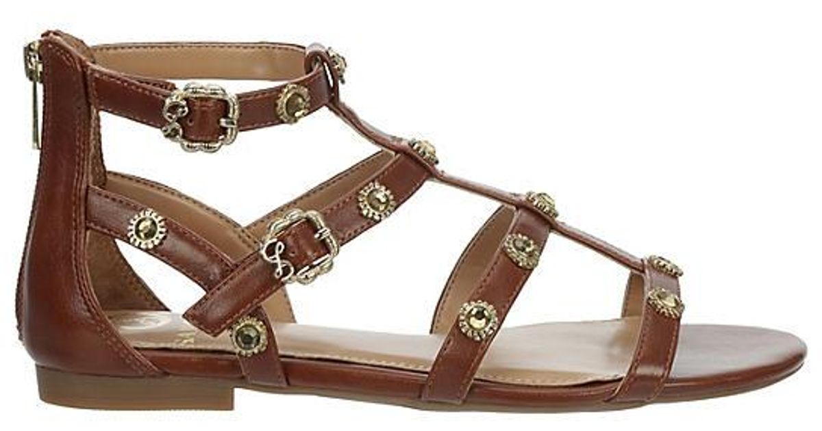 Sam & Libby Rhonda Gladiator Sandal in Black | Lyst