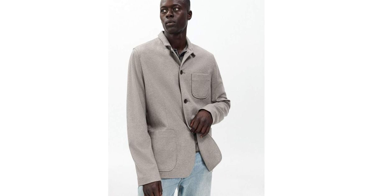 Rag & Bone Prospect Knit Blazer in Gray for Men | Lyst