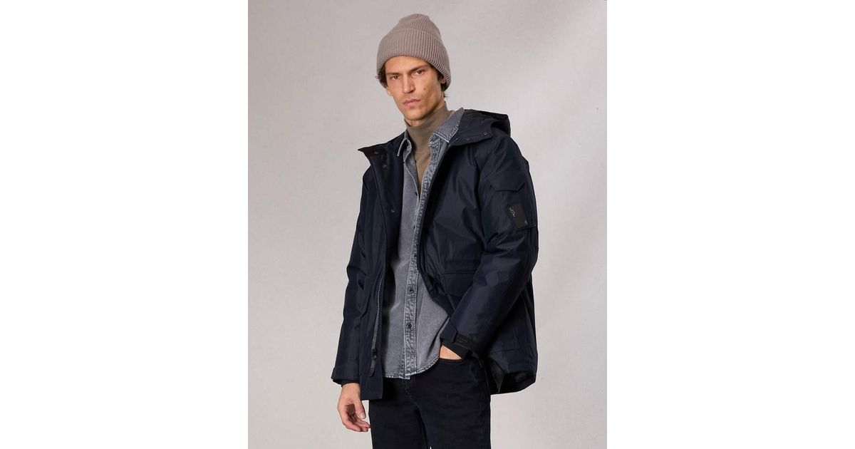 Rag & Bone Surplus Down Parka Jackets & Coats in Blue for Men | Lyst