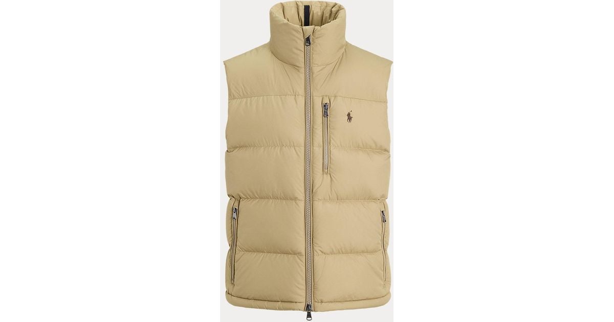Polo Ralph Lauren Gorham Donzen Bodywarmer in het Naturel voor heren ...