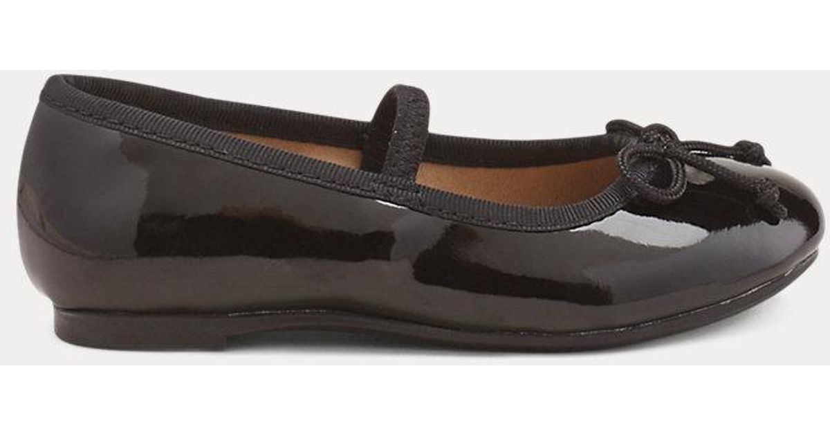Polo Ralph Lauren Ralph Lauren Girl's Nellie Leather Ballet Flat in ...