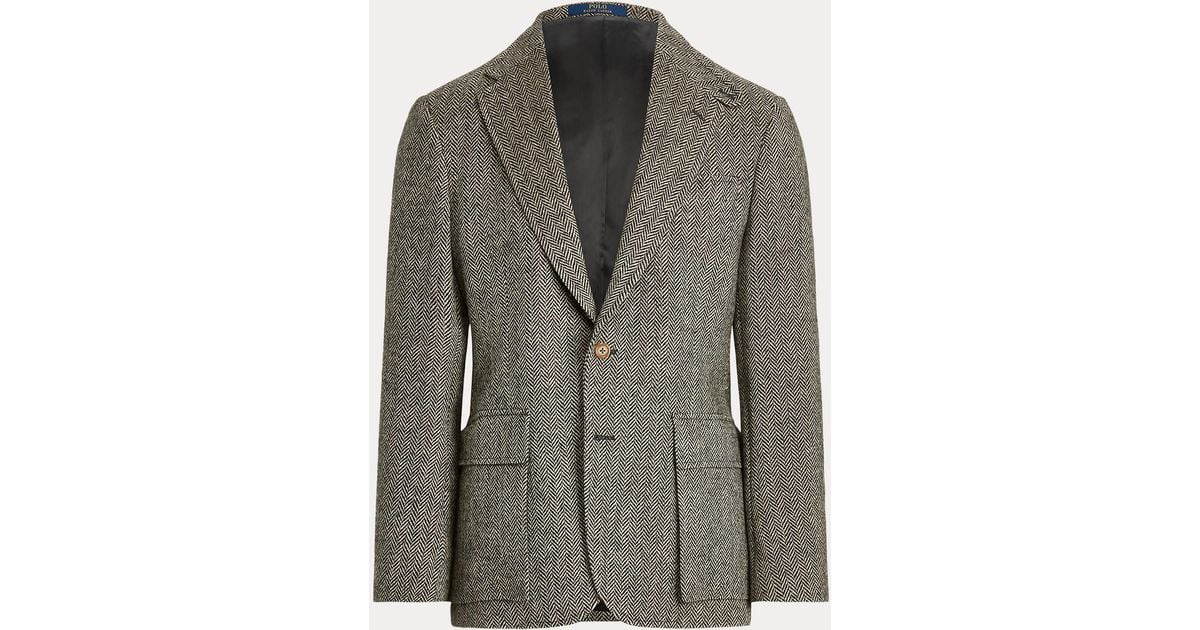 Polo Ralph Lauren The Rl67 Jacket in Grey for Men | Lyst UK