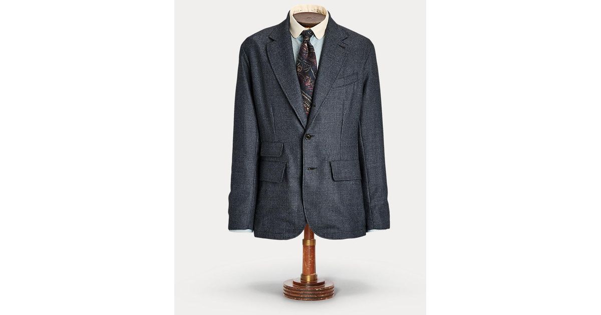Ralph Lauren Ralph Lauren Unconstructed Houndstooth Sport Coat in Blue ...