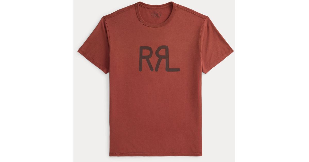 Ralph Lauren Ranch Logo T-Shirt in Red for Men | Lyst UK