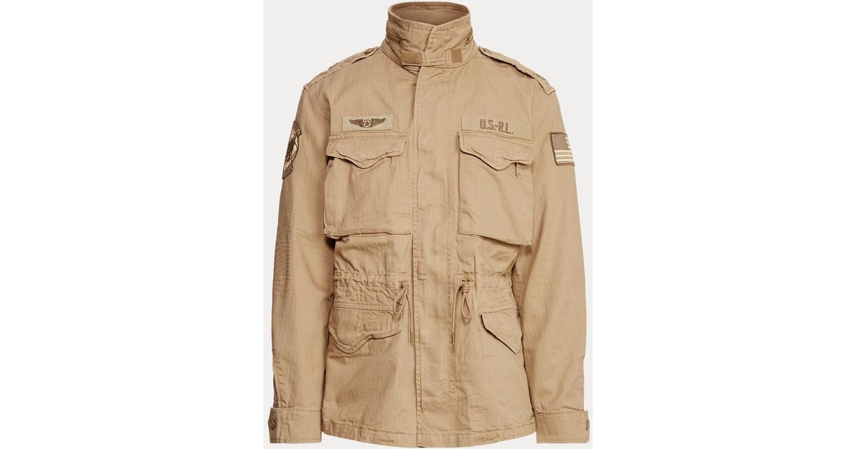 Ralph Lauren The Iconic Field Jacket in Natural for Men | Lyst UK