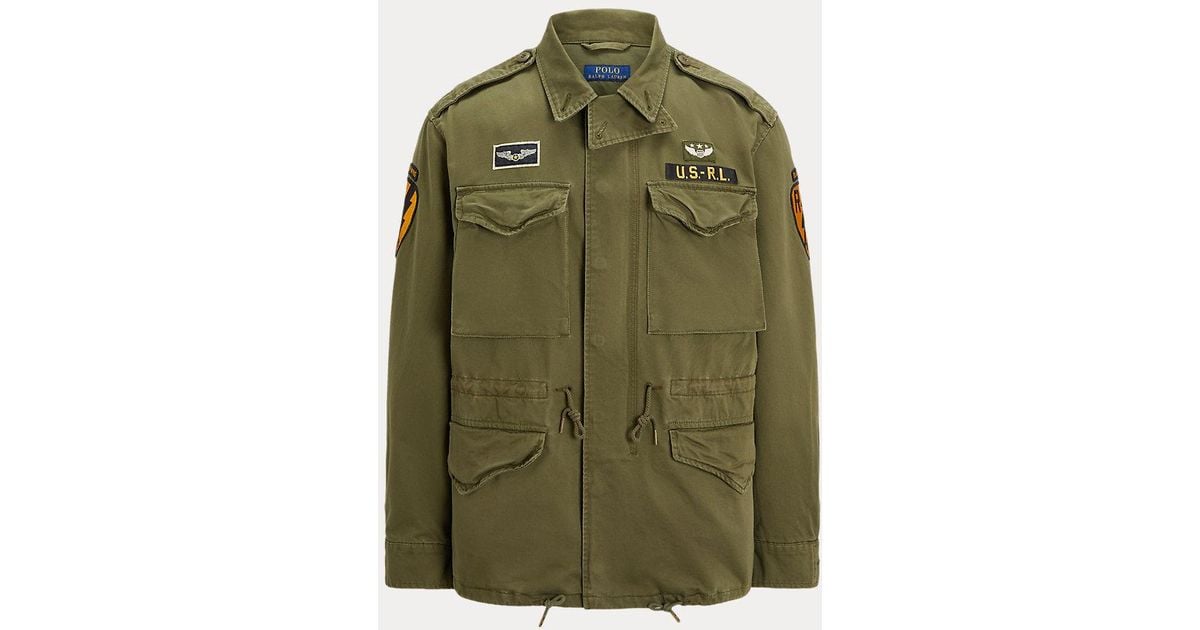 Polo Ralph Lauren The Iconic Field Jacket in Green for Men | Lyst UK