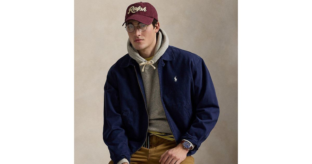 Polo Ralph Lauren The Big Jacket in Blue for Men | Lyst