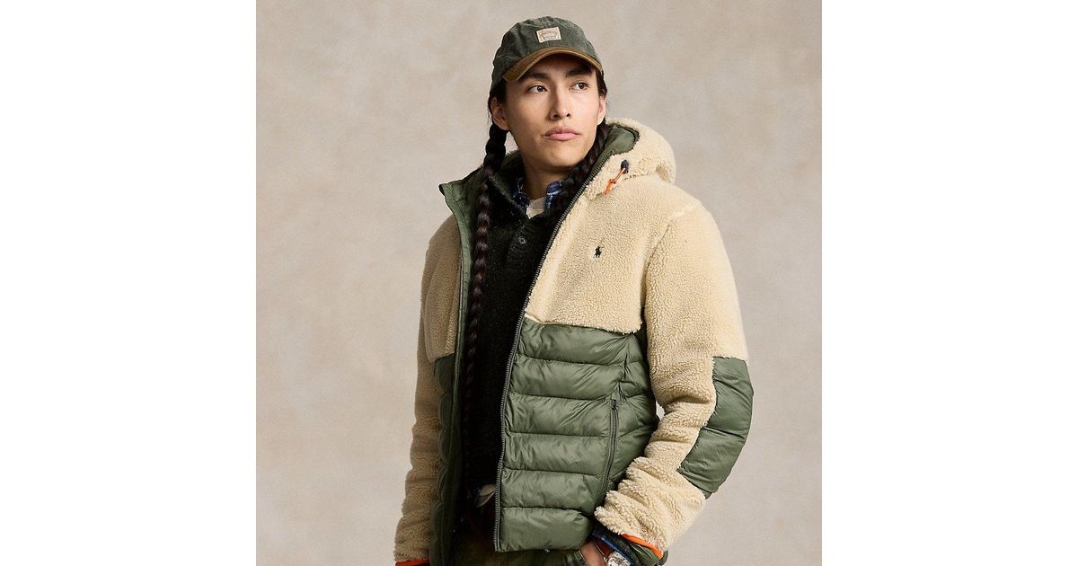 Ralph Lauren The Colden Hybrid Jacket in Green for Men | Lyst