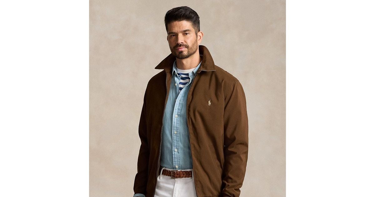 Ralph Lauren Ralph Lauren Bi-swing Jacket in Brown for Men | Lyst