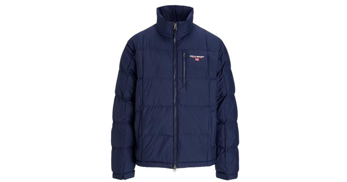 Polo Ralph Lauren Polo Sport Quilted Jacket in Blue for Men | Lyst UK