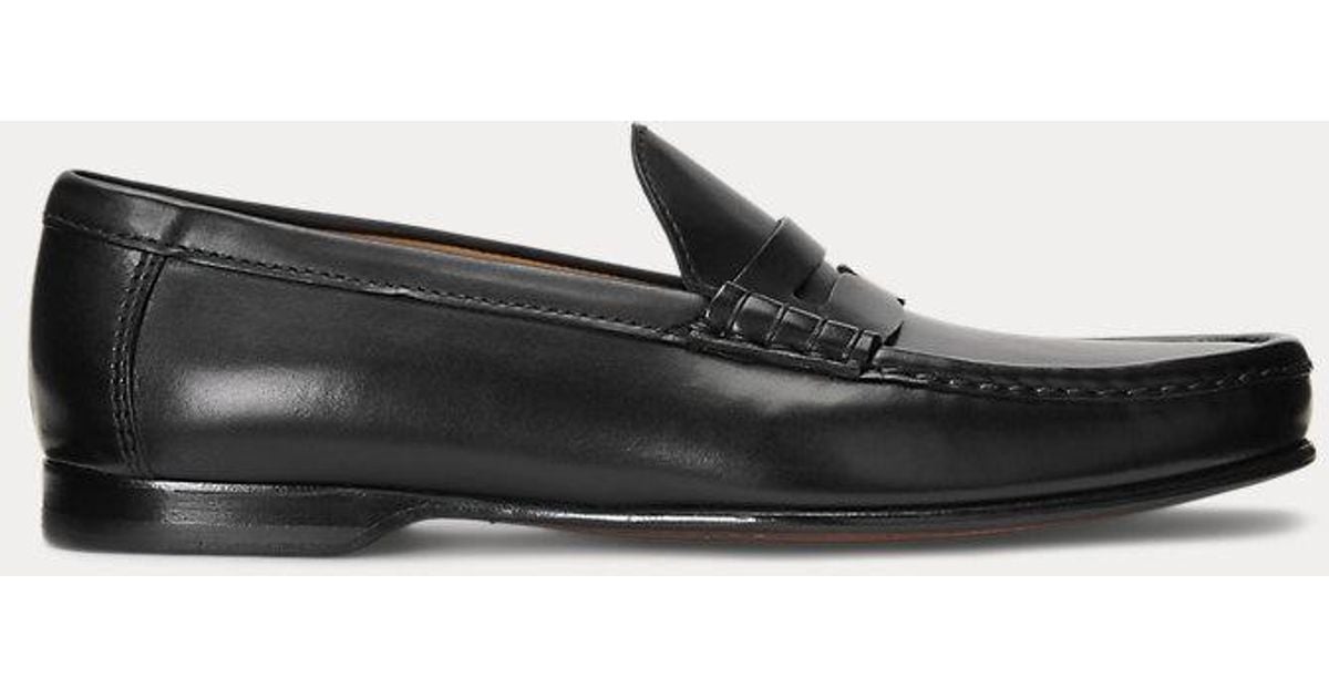 Ralph Lauren Ralph Lauren Chalmers Burnished Calfskin Penny Loafer in ...