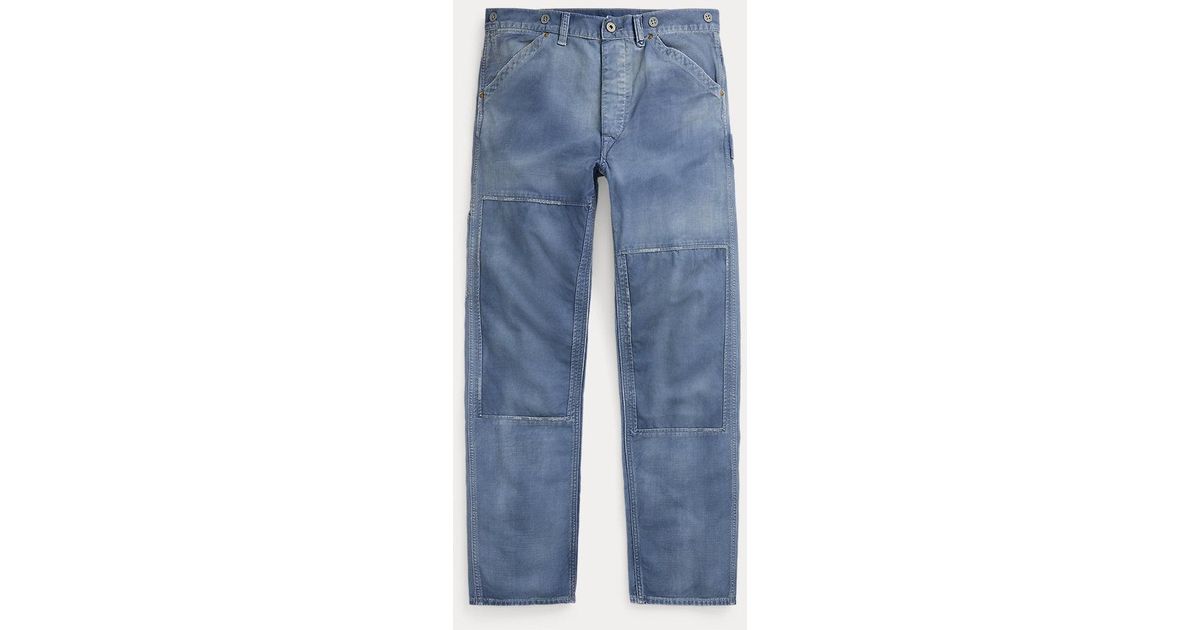 Ralph Lauren Ralph Lauren Engineer Fit Twill Carpenter Pant in Blue for ...