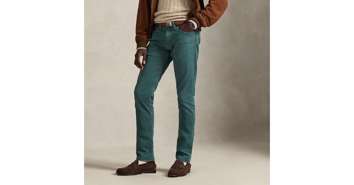 Polo Ralph Lauren Sullivan Slim Garment-Dyed Stretch Jean in Blue for ...