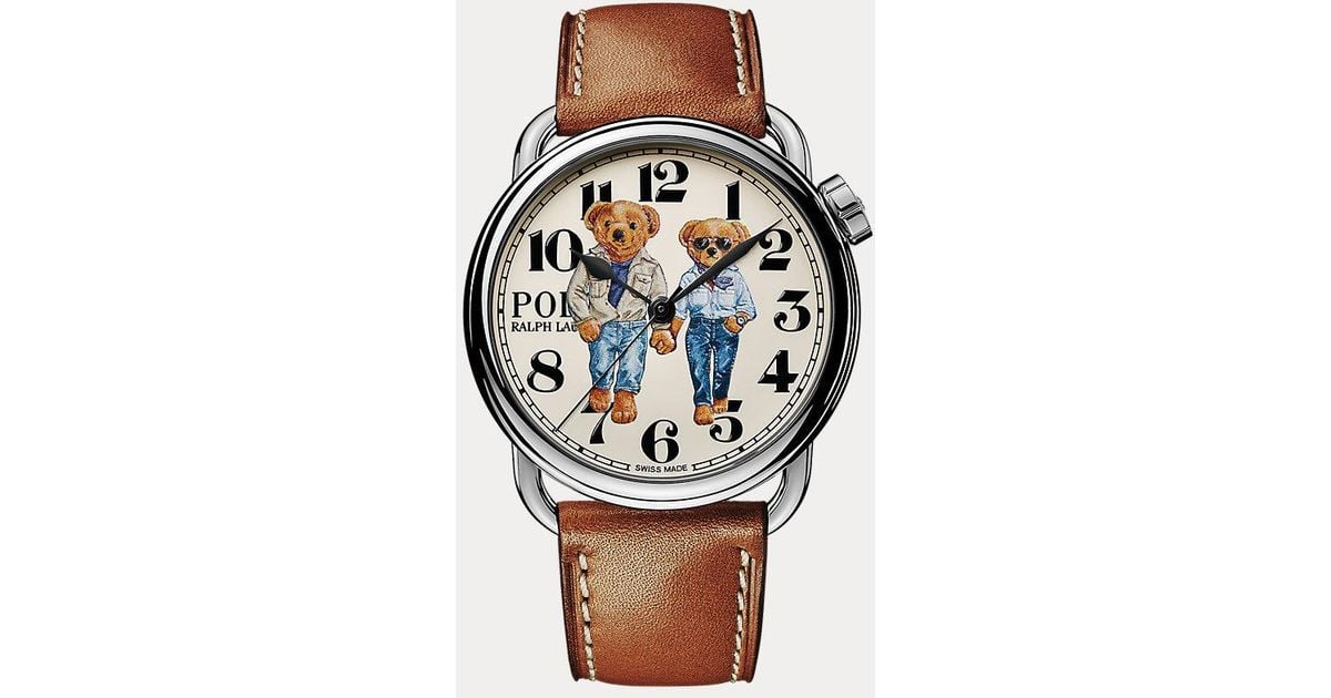 Polo Ralph Lauren 38Mm Ralph Lauren & Ricky Beach Polo Bear Watch in ...