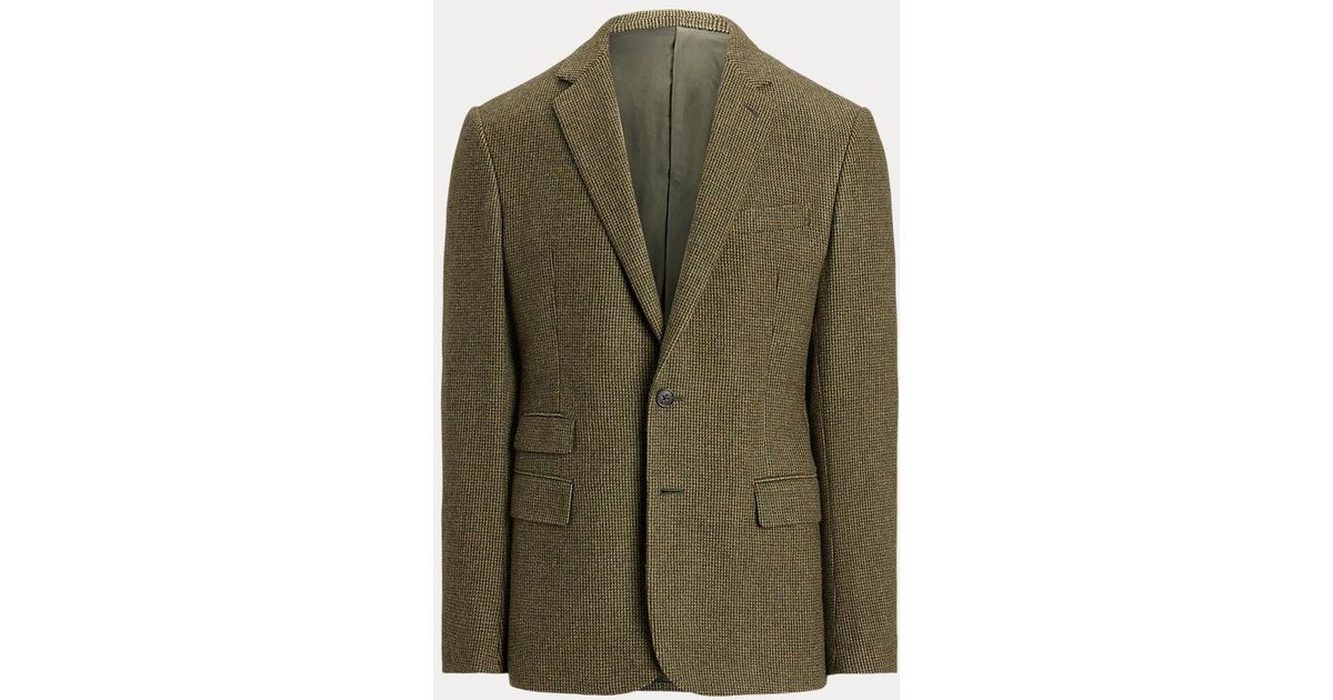 Ralph Lauren Ralph Lauren Kent Hand-tailored Tick-weave Sport Coat in ...