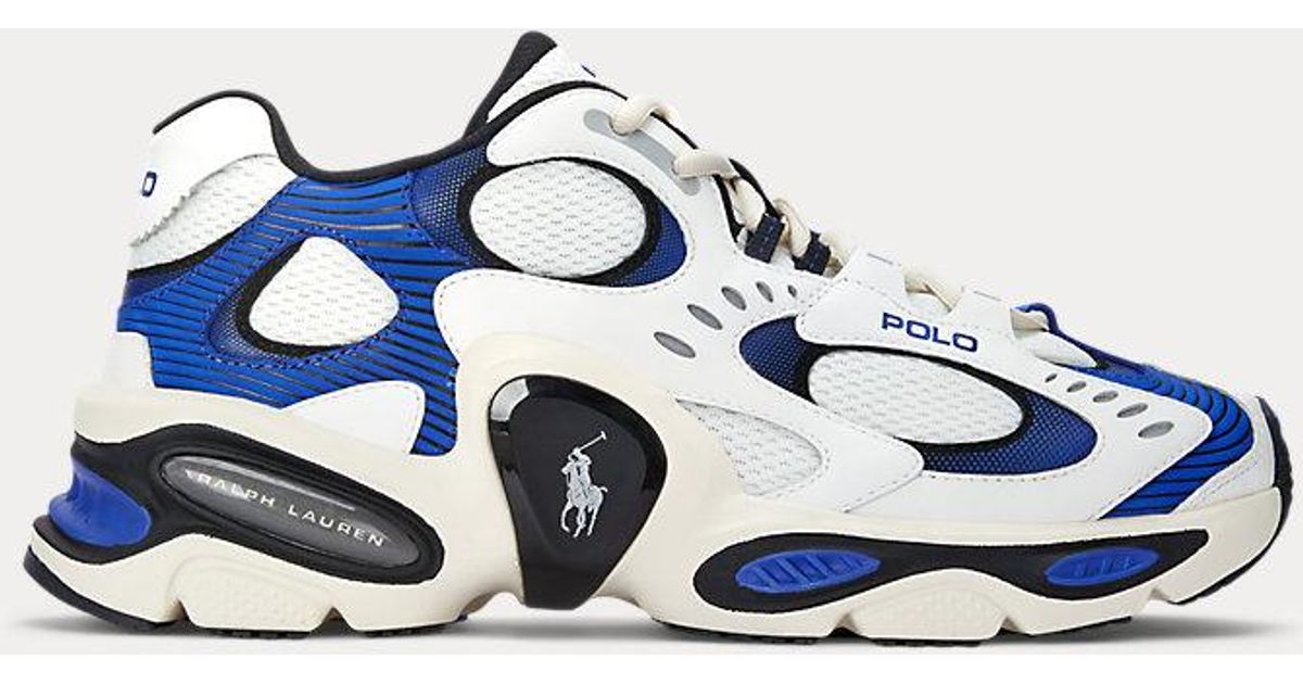 Ralph Lauren Modern Trainer 100 Sneaker in Blue for Men | Lyst