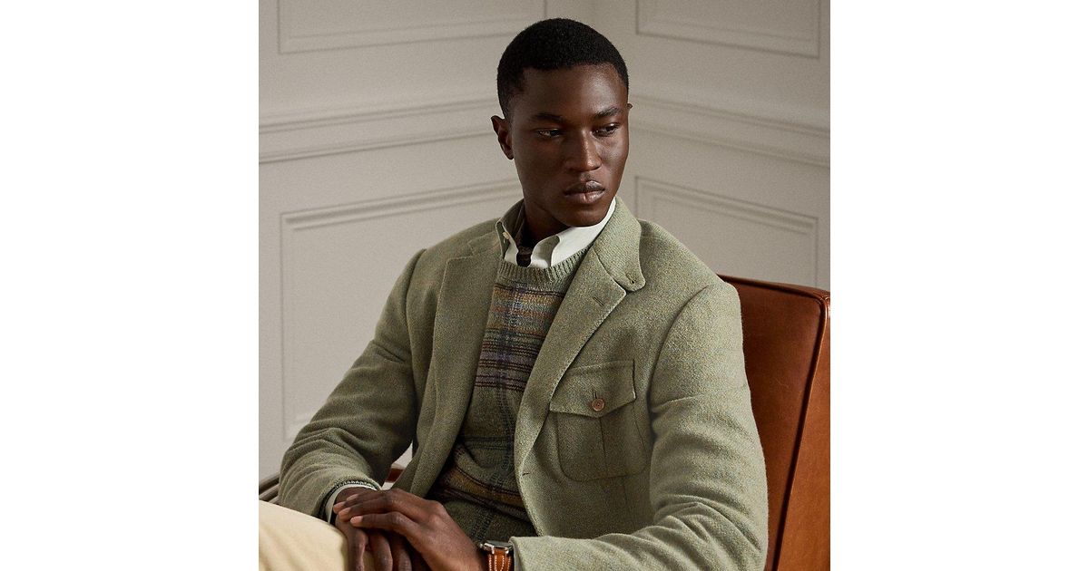 Ralph Lauren Ralph Lauren Kent Hand-tailored Wool Sport Coat in Green ...
