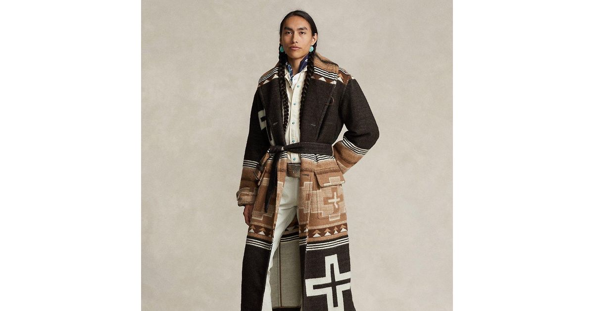 Polo Ralph Lauren Prl X Naiomi Glasses Great Ranch Coat in Black for ...