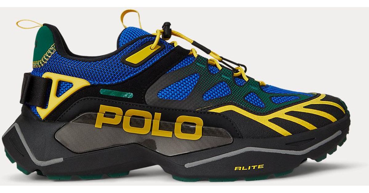 Ralph Lauren Adventure 400 Trail Sneaker in Blue for Men | Lyst