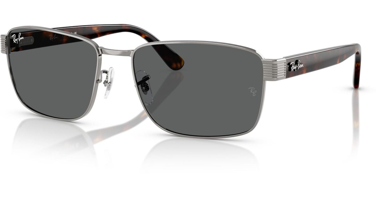 Ray-Ban Sunglasses Rb3750 in Black | Lyst UK