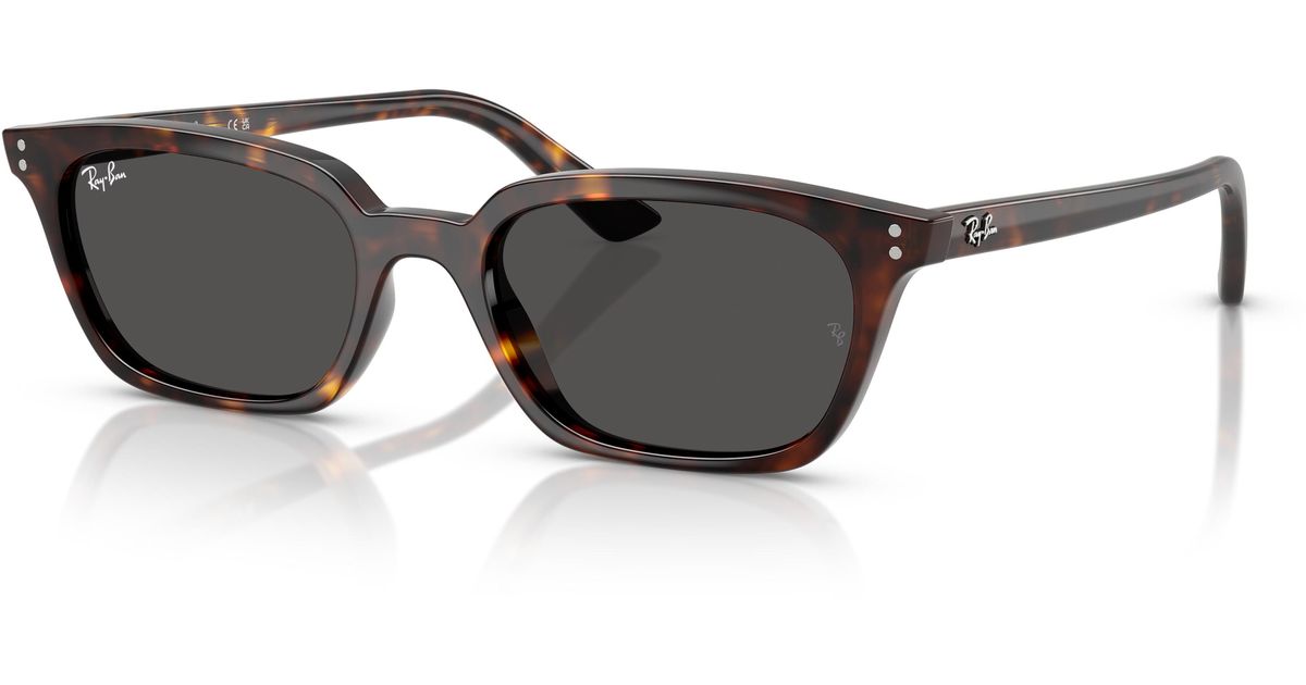 Ray-Ban Zaya Bio-based Sunglasses Frame Grey Lenses in Black | Lyst