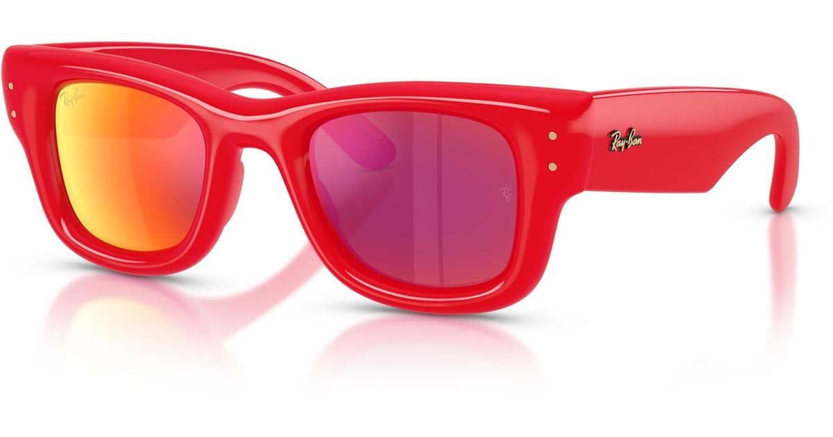 Ray-Ban Wayfarer Puffer Special Collection Sunglasses Frame Brown ...