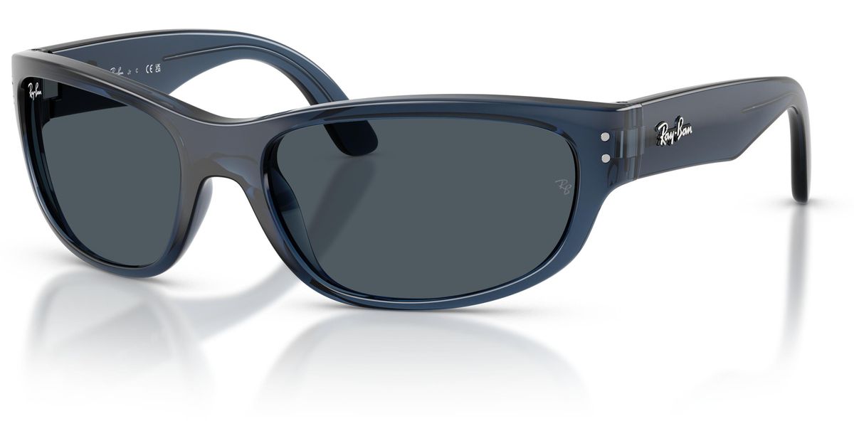 Ray-Ban Balorama Kids Bio-based Sunglasses Frame Grey Lenses in Black ...
