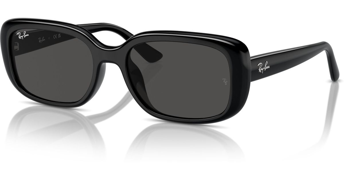 Ray-Ban Rb4421d Bio-based Sunglasses Frame Grey Lenses in Black | Lyst