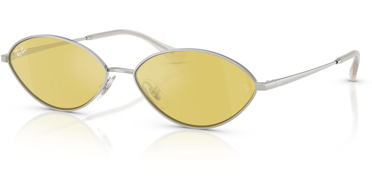 Ray-Ban Kai Bio-based Sunglasses Frame Grey Lenses in Black | Lyst