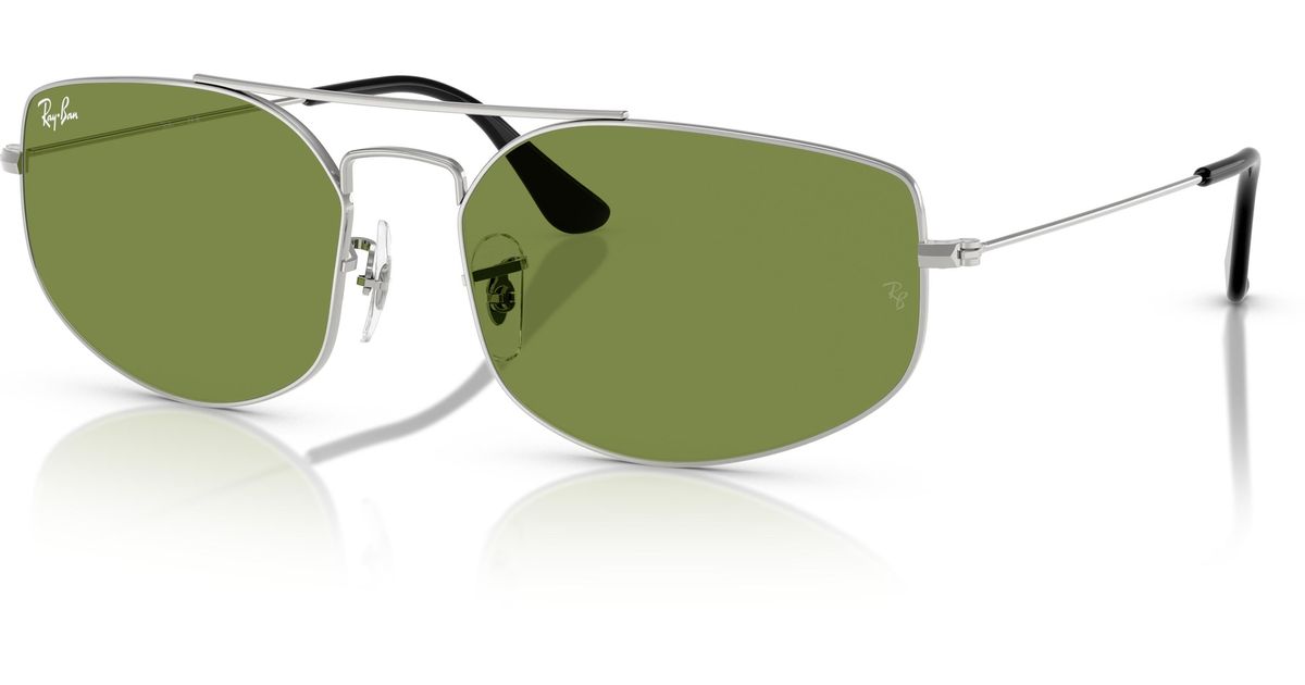 Ray-Ban Explorer V Sunglasses Frame Green Lenses | Lyst