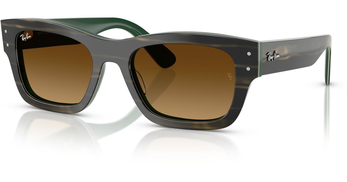 Ray-Ban Joseph Sunglasses Frame Brown Lenses in Black | Lyst UK