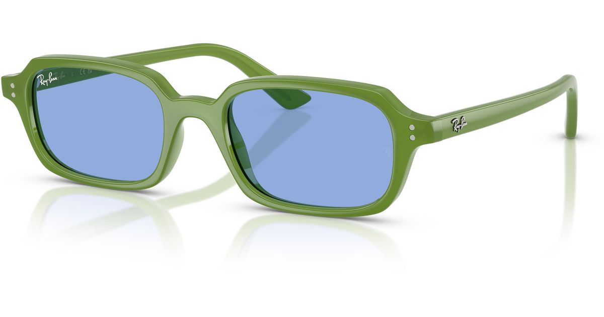 Ray-Ban Zuri Bio-based Sunglasses Frame Blue Lenses in Black | Lyst