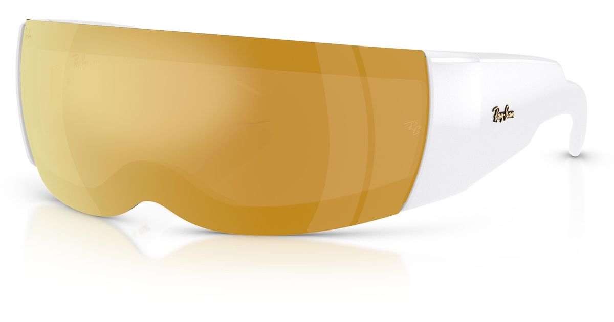 Ray-Ban Ultra Wrap 002 Next Generation Collection Sunglasses Frame Gold ...