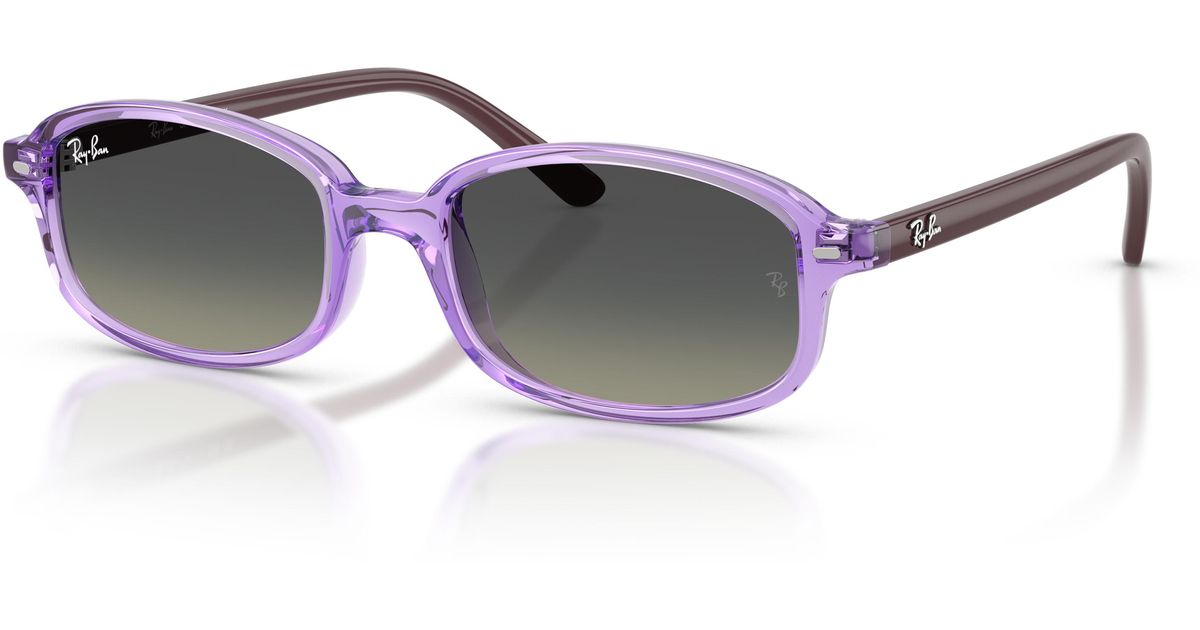 Ray-Ban Rb9132s Kids Sunglasses Frame Grey Lenses in Black | Lyst UK
