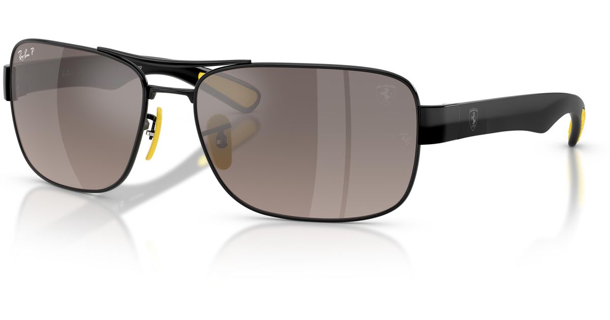 Ray-Ban Rb3763m Scuderia Ferrari Collection Chromance Sunglasses Frame ...