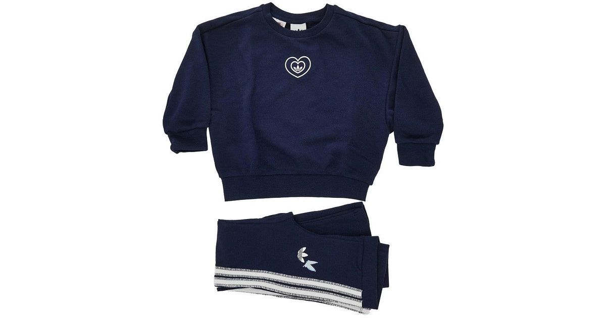 adidas Originals Disney X Adidas Two-Piece Set Kids in Blue | Lyst UK