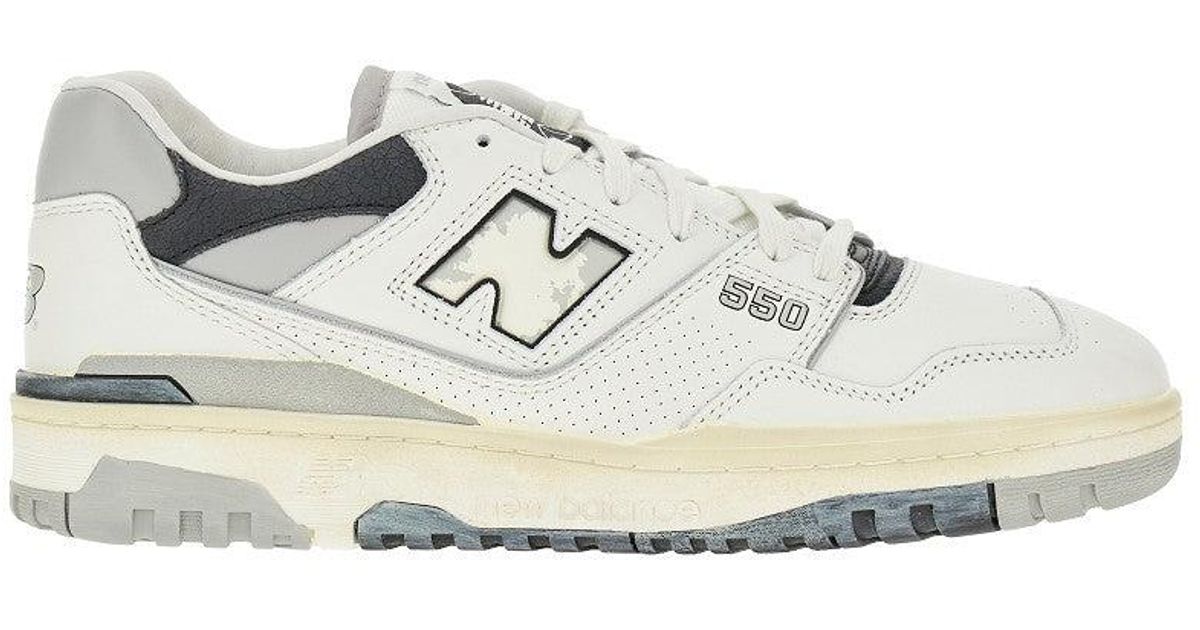 New Balance Used Effect 550 Sneakers in White for Men | Lyst
