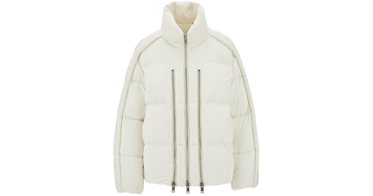 Moncler Genius X Willow Smith 'Yael' Down Jacket in White | Lyst