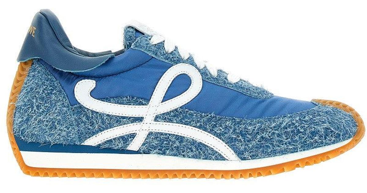 Loewe Flow Runner Sneakers in Blue | Lyst