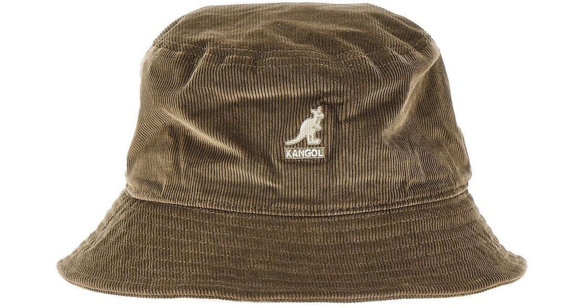 Kangol Bucket Hat With Logo Embroidery in Green for Men | Lyst UK