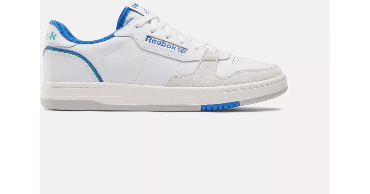 Reebok Phase Court Shoes in Blue | Lyst