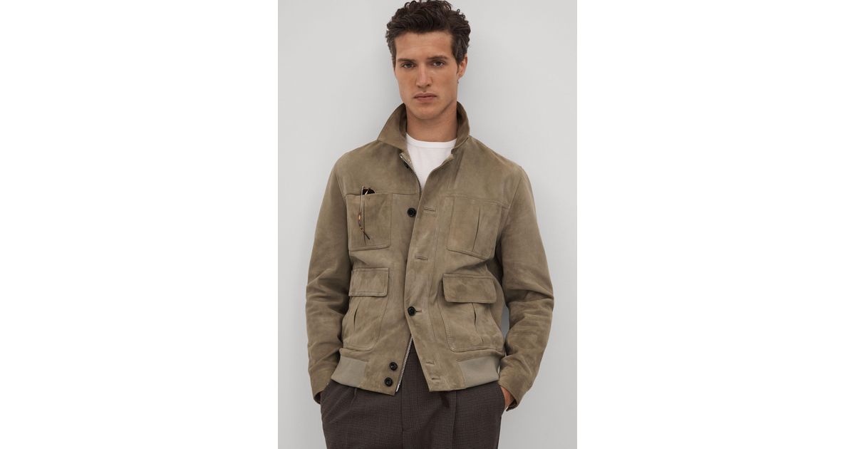 Reiss Suede Chest Pocket Jacket in Brown for Men | Lyst Reiss Suede Chest Pocket Jacket in Brown for Men | Lyst