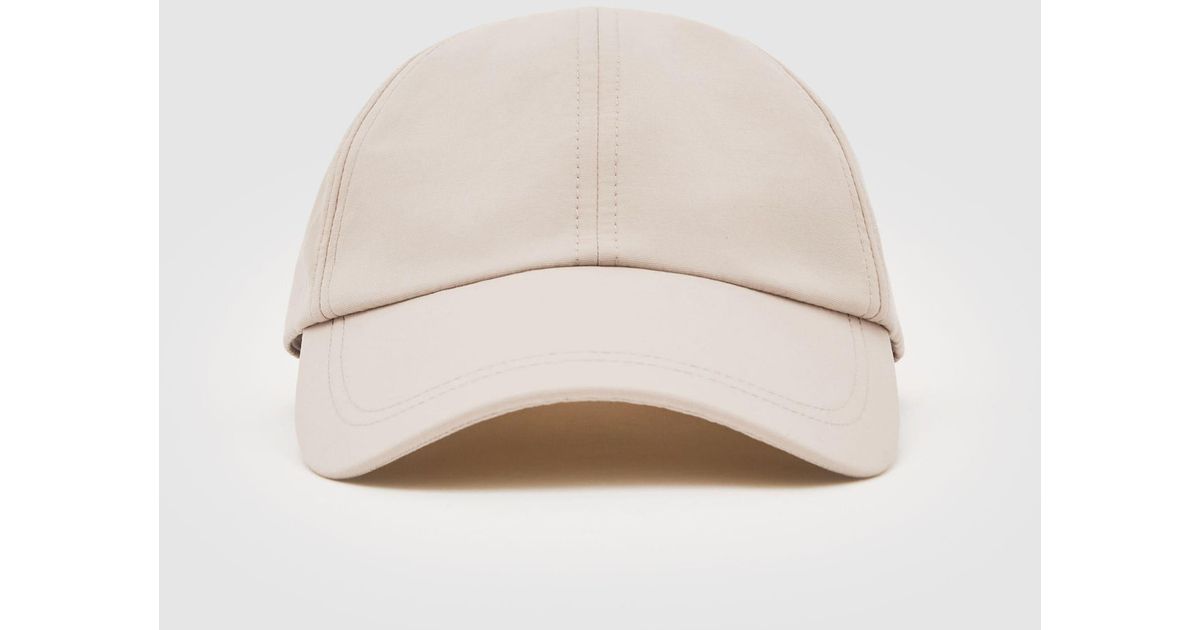 Reiss Paxton - Stone Embroidered-logo Tech Baseball Cap, One in Natural ...