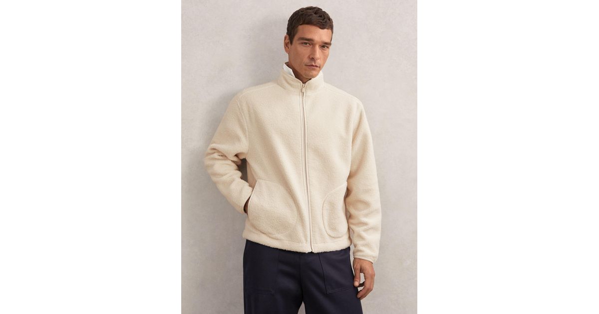 Reiss Jacket in Natural for Men | Lyst UK
