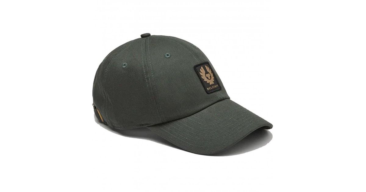 Belstaff Phoenix Logo Cap Tile Green for Men | Lyst UK