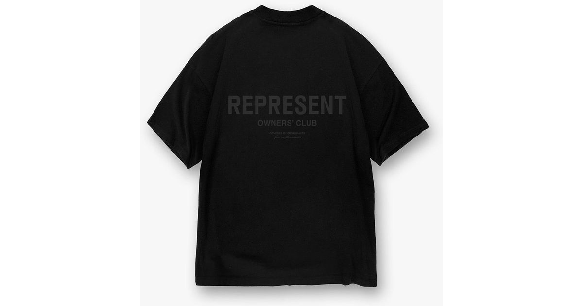 Represent Represent Owners Club T-Shirt in Black for Men | Lyst UK